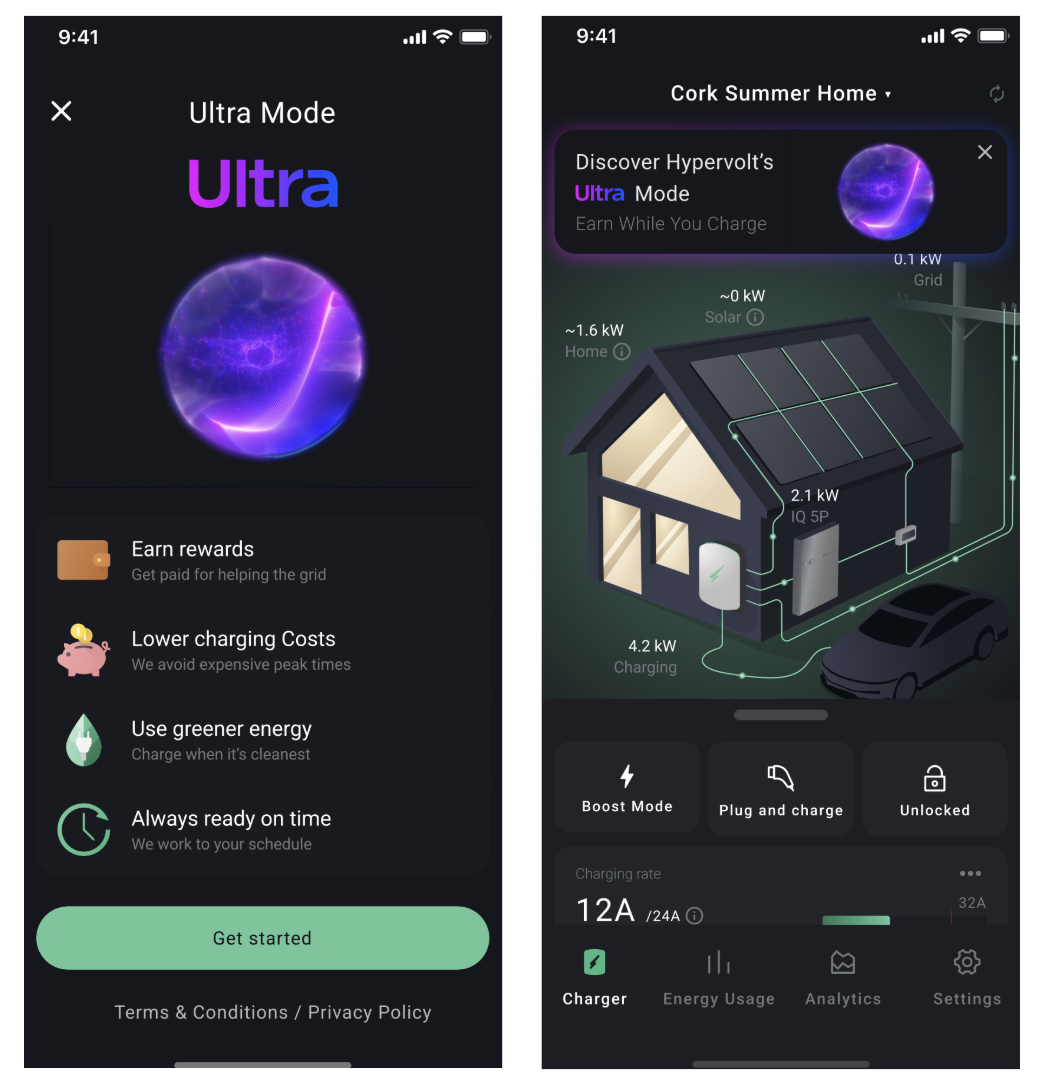 Ultra Mode. Charge Smarter. Save More. Support the Grid. | Hypervolt